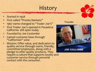 Trader Joe's Advertising/Marketing Campaign | PPTX