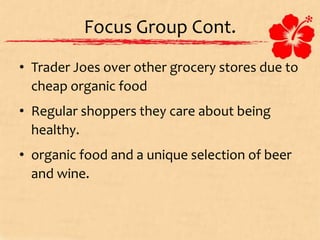 Trader joe's Advertising/Marketing Campaign | PPT