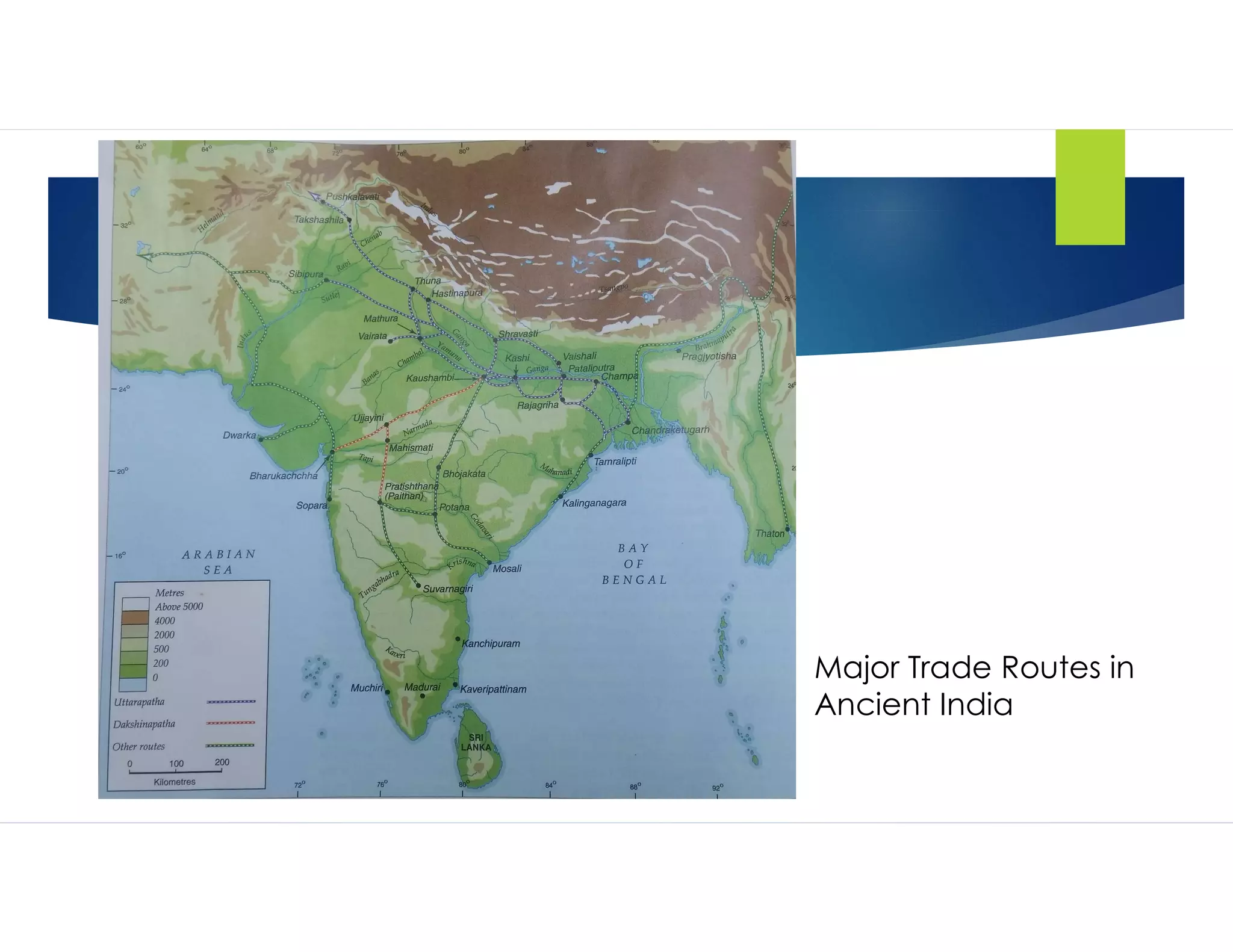 Trade routes in ancient india | PDF