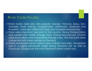 Trade routes in ancient india | PDF