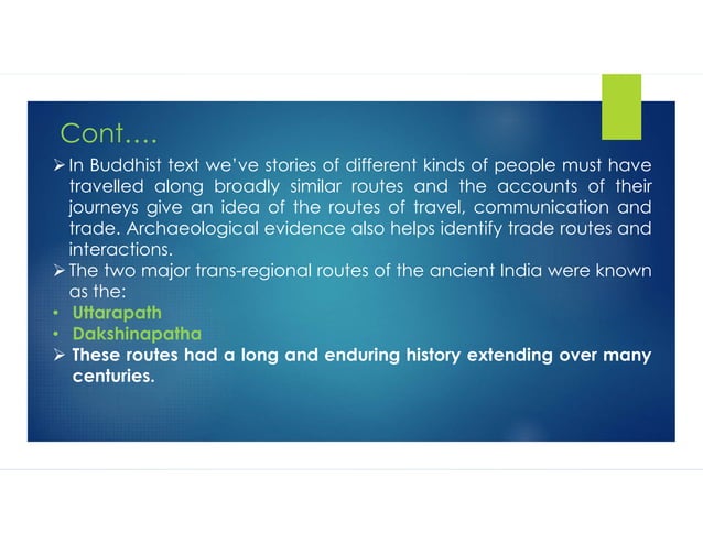 Trade routes in ancient india | PDF | Asia Travel | Travel Locations