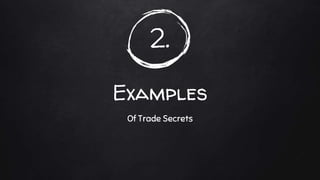 Trade secret | PPTX