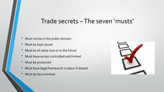 Trade Secret Asset Management | PPT