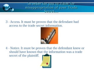 Trade Secrets Law | PPT