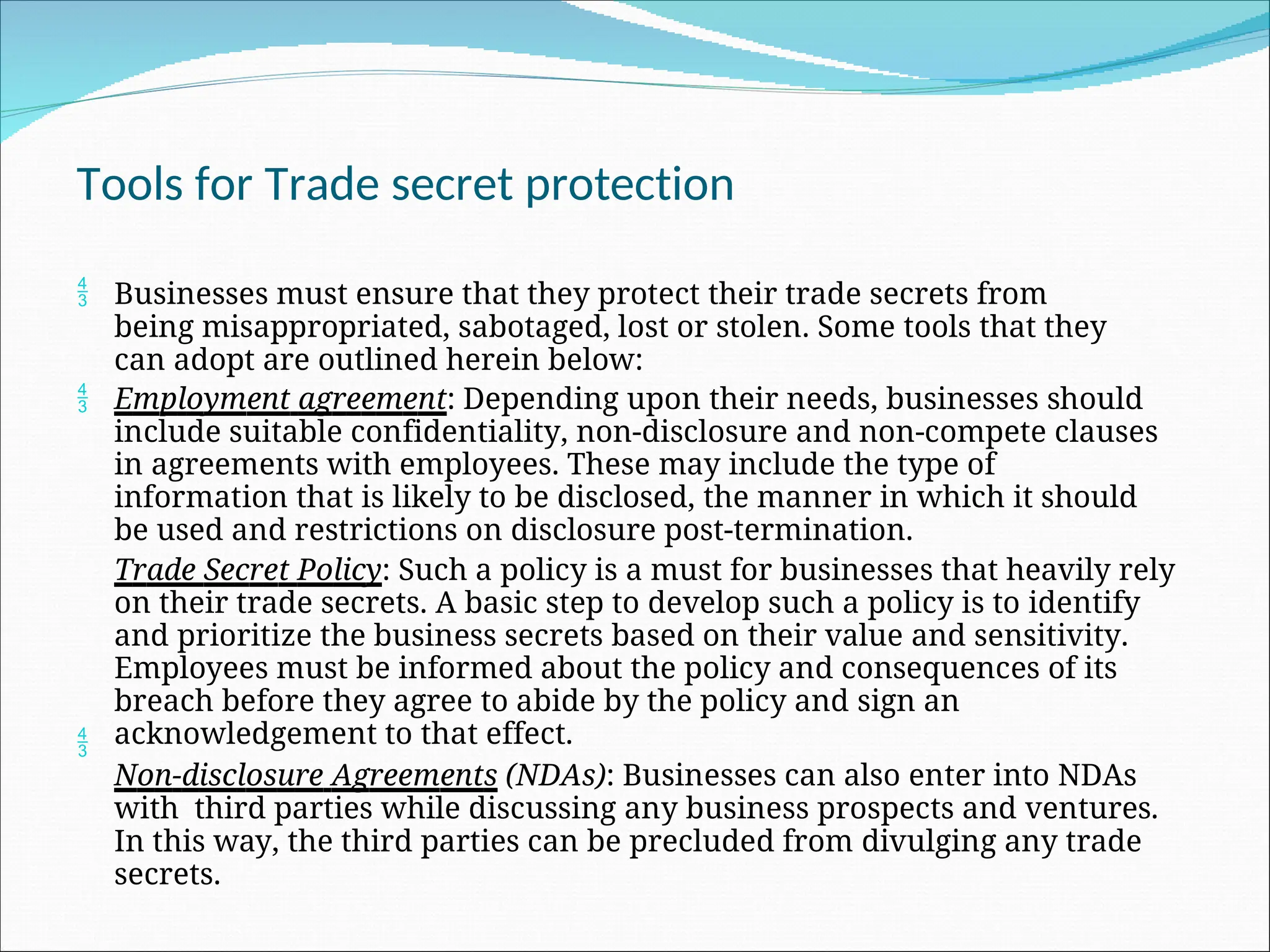 Trade Secrets vs Confidential Information.pptx