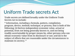 Trade Secrets vs Confidential Information.pptx
