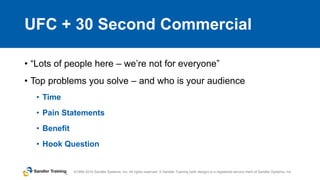 Sandler Approach to Trade shows | PPT