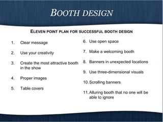 Tradeshow booth | PPT