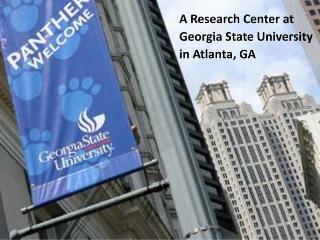 Georgia Health Policy Center Overview | PPT