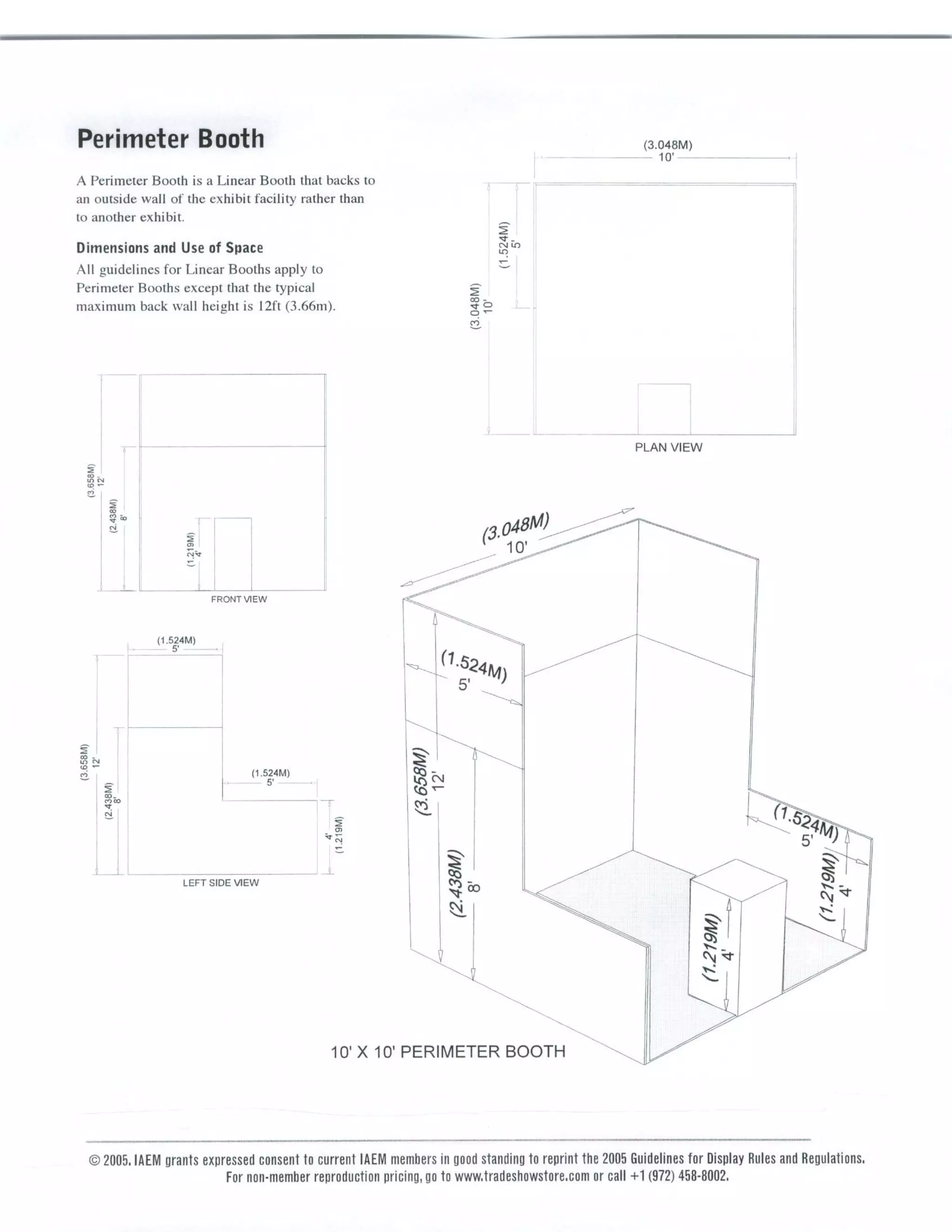 Trade Show Rules & Guidelines from IAEM | PDF