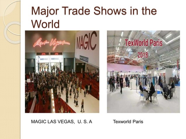 Trade shows history and importance | PPT