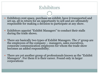 Trade shows | PPT