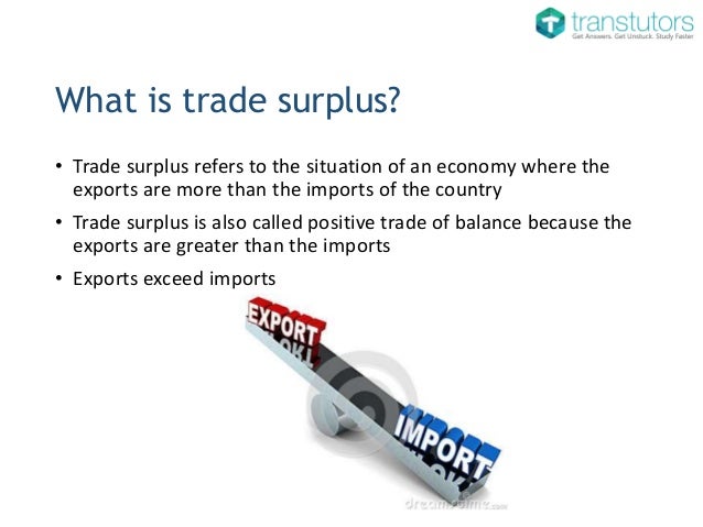 Trade Surplus | Economics