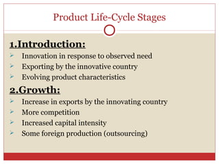 International TradeTheories | PPT
