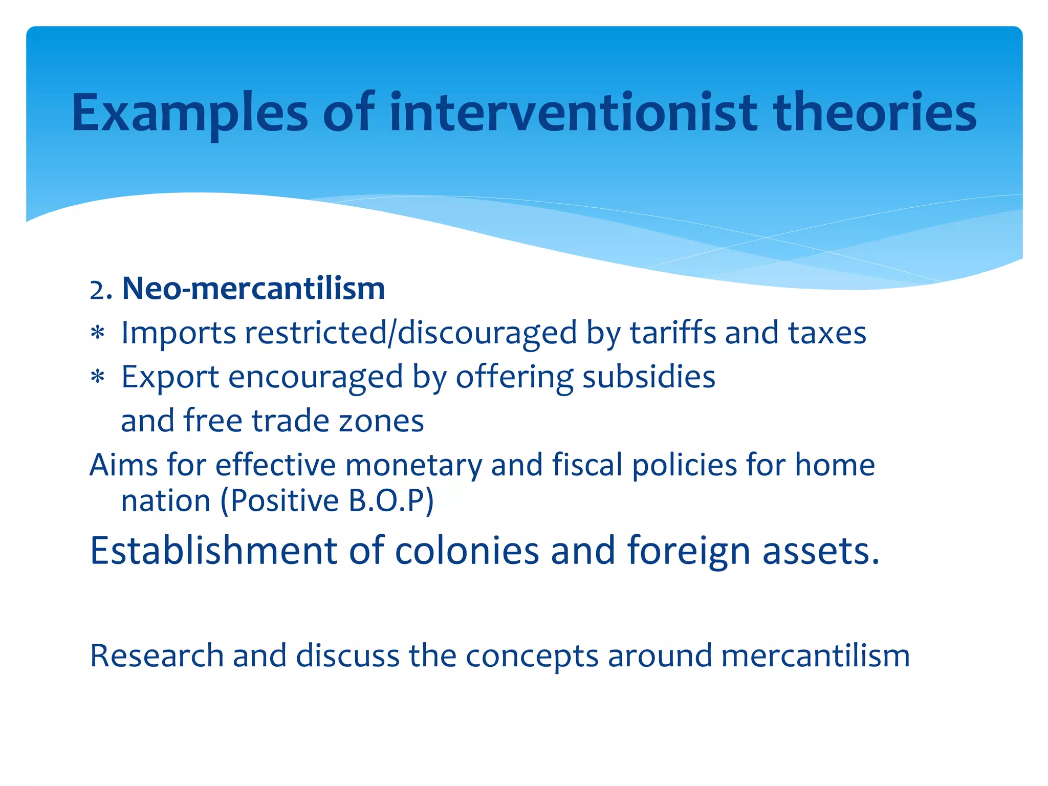 Trade theories seminar.pptx Dr. E Maramwidze | PPTX