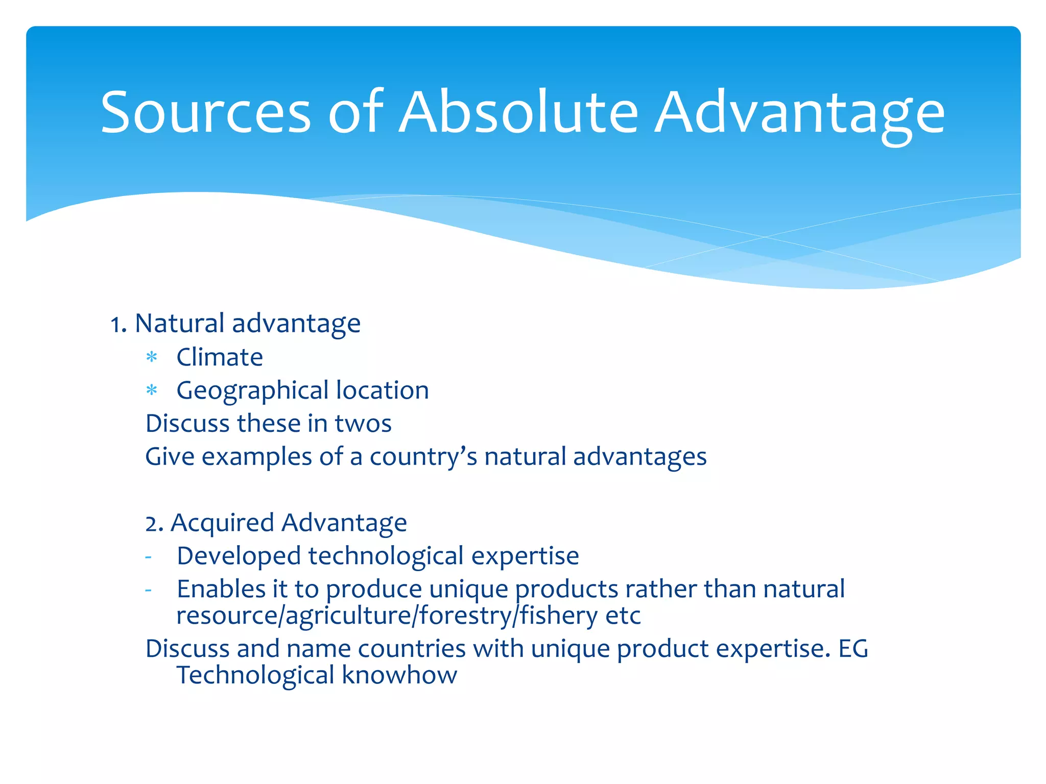 Trade theories seminar.pptx Dr. E Maramwidze | PPTX