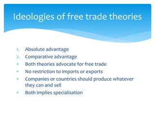 Trade theories seminar.pptx Dr. E Maramwidze | PPTX