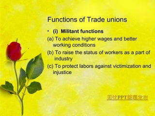 Trade union | PPT