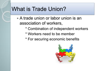 Trade union | PPTX