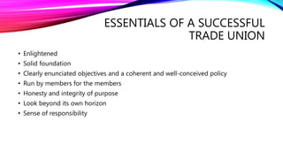 Trade union | PPTX