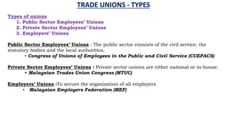 Trade union | PPTX