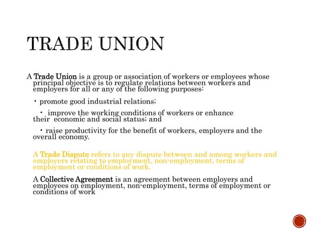 Trade union | PPT | Free download