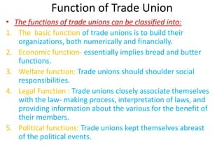 Trade union intro | PPT