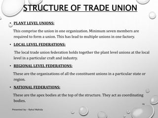 Trade Union-MSW | PPTX