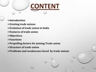 Trade Union-MSW | PPTX