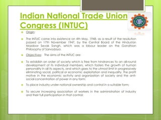 Trade union | PPTX | Business | Business and Finance