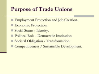 Trade Union ppt | PPT