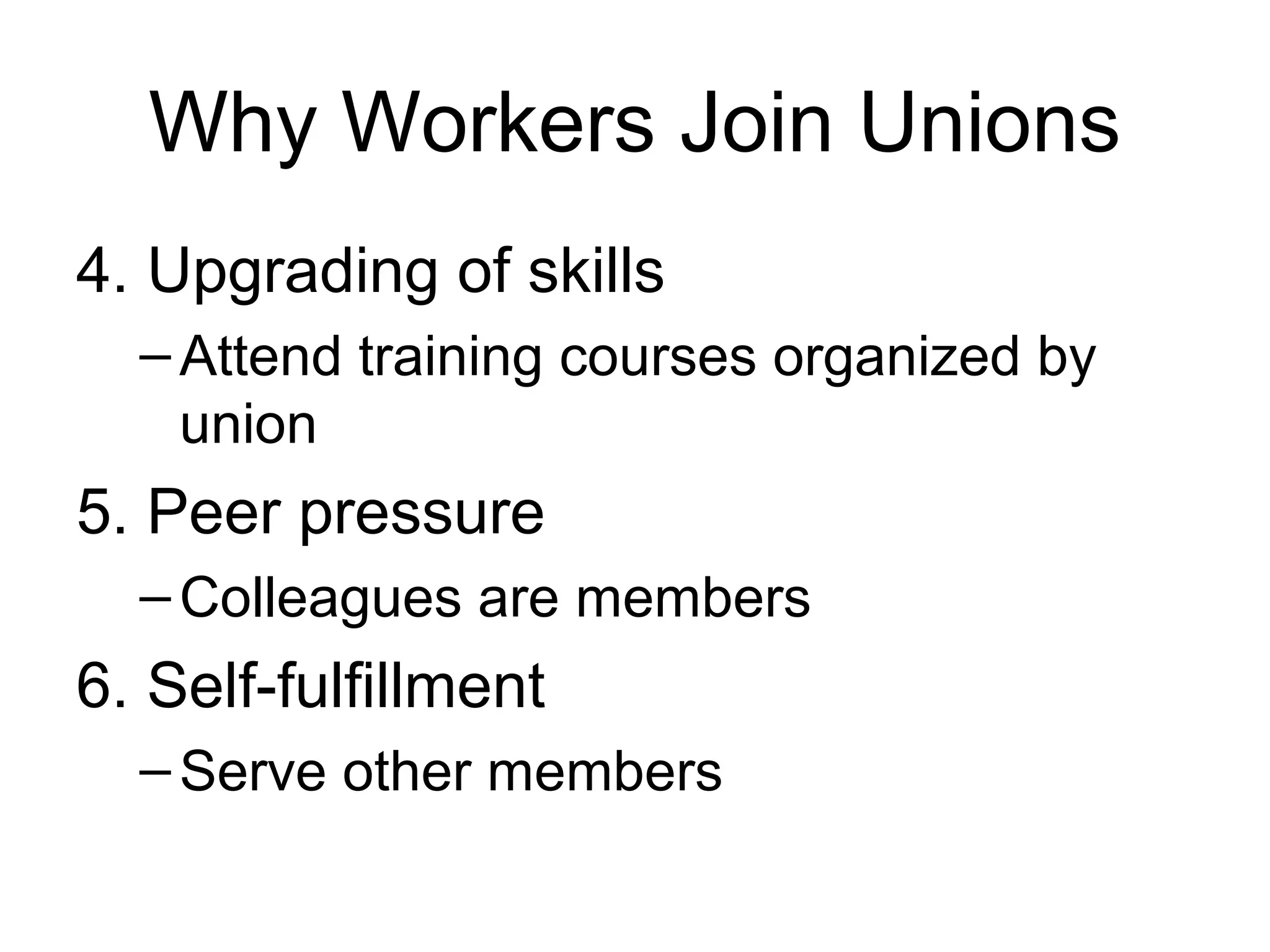 Trade unionism | PPT