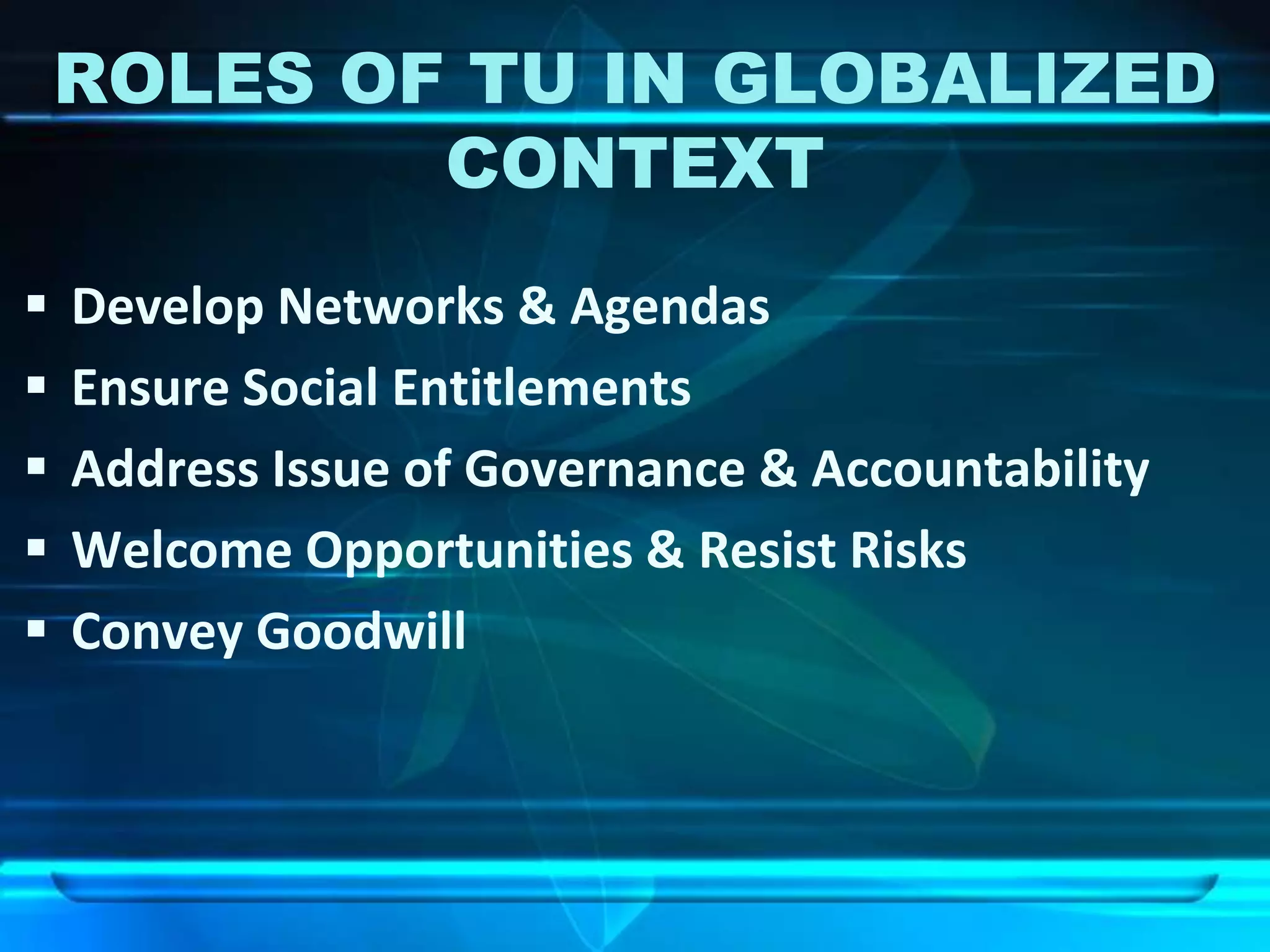 Trade unionism | PPT