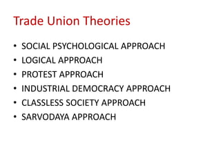 Trade unionism | PPT