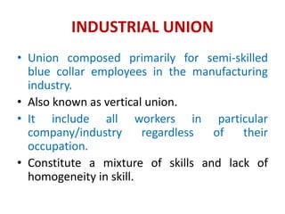 Trade unionism | PPT