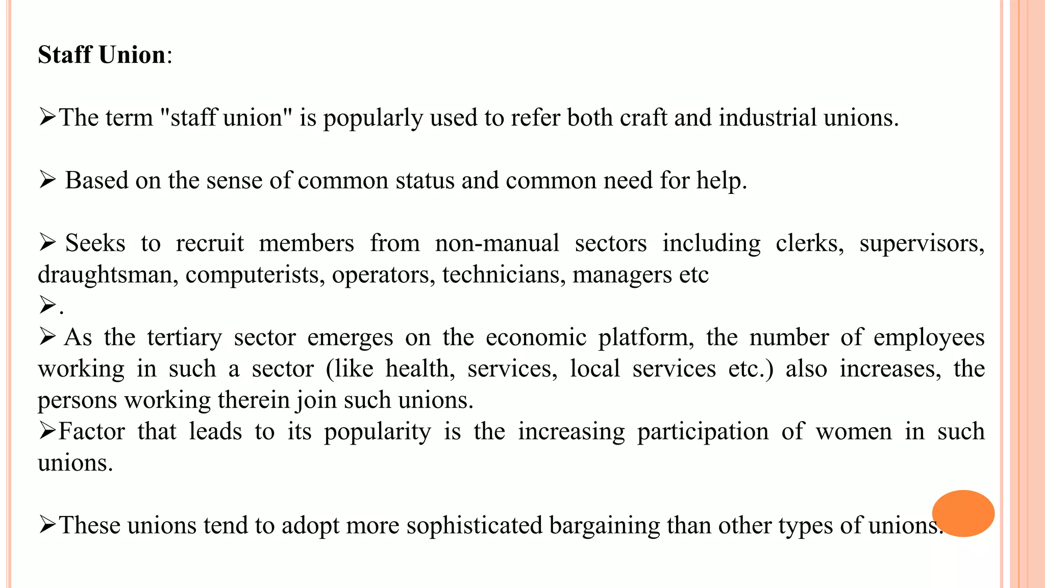 Trade union Introduction and Types of Trade Union | PPTX
