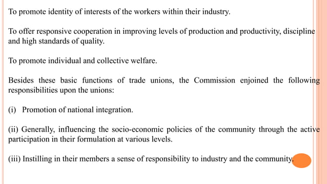 Trade union Introduction and Types of Trade Union | PPTX