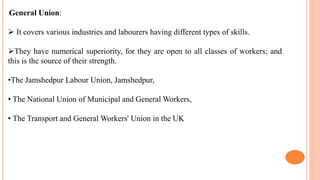 Trade union Introduction and Types of Trade Union | PPTX