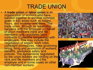 trade union | PPT