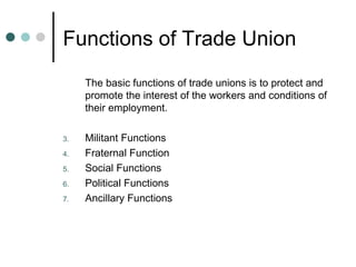 Trade unions | PPT