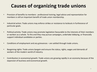 Trade unions in bangladesh and its impact | PPTX