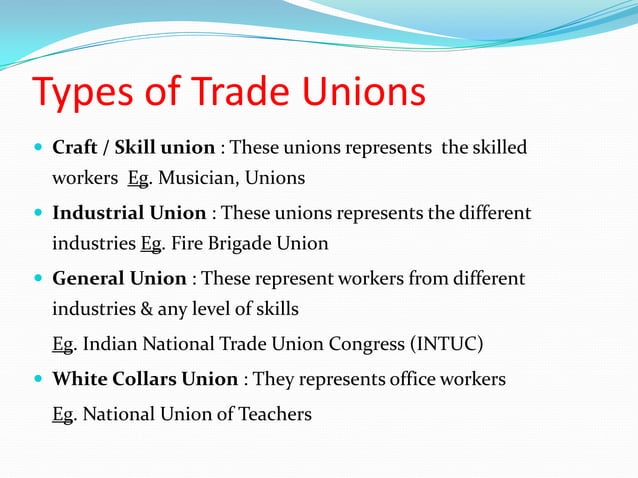 Trade unions in india | PPTX