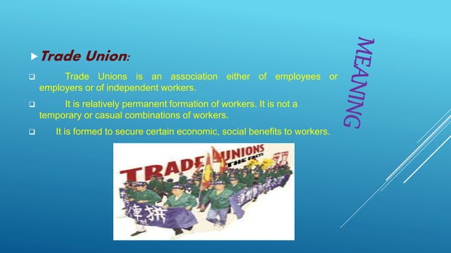 Trade unions | PPT