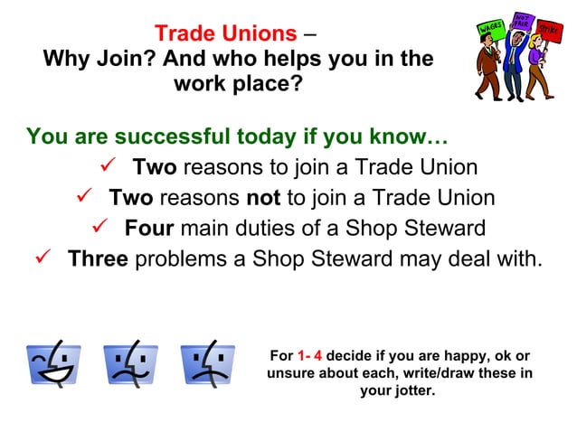 Trade Unions – Shop Steward And Why Join | PPT | Business | Business ...