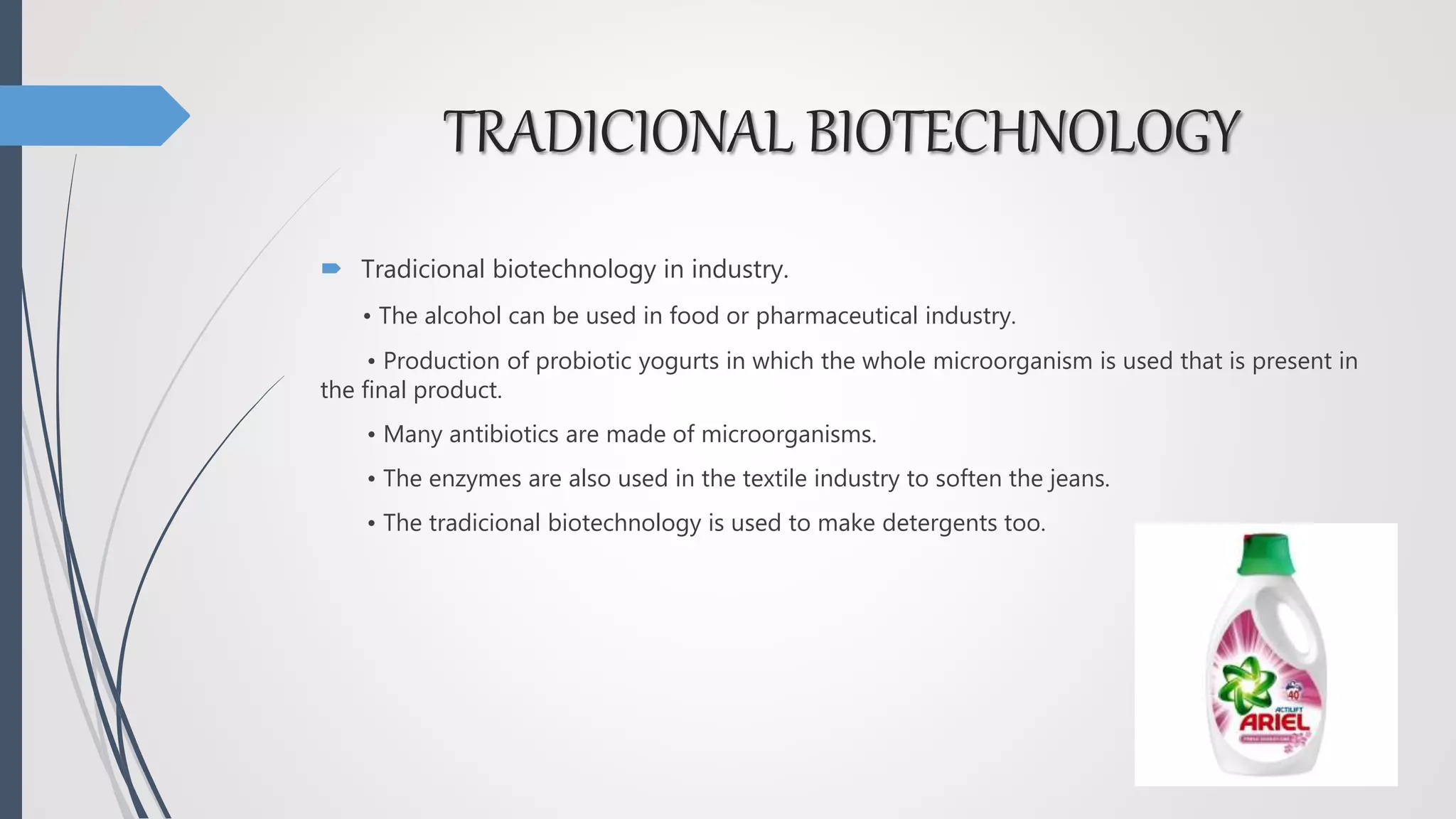 Traditional biotechnology | PPTX