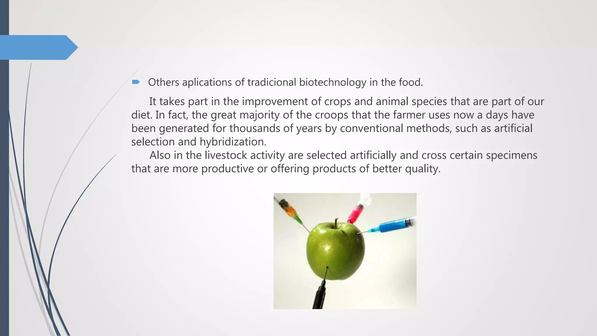 Traditional biotechnology | PPTX
