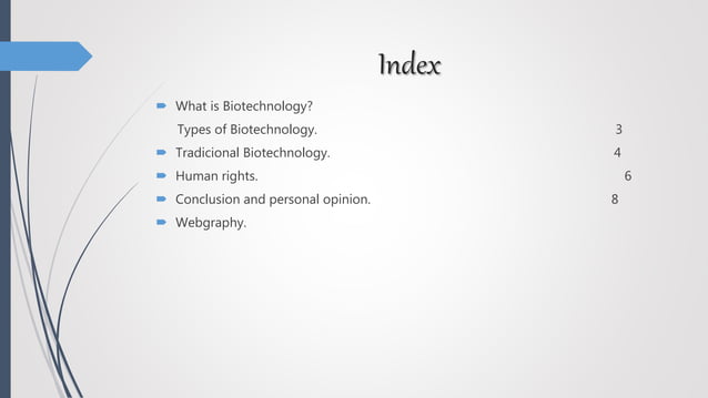 Traditional biotechnology | PPTX