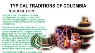 Colombian Traditions | PPT