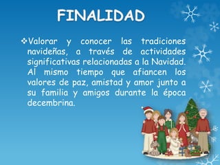 Tradiciones navideñas, tiempo para compartir | PPTX