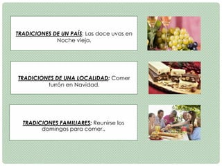 Tradiciones y fiestas | PPTX